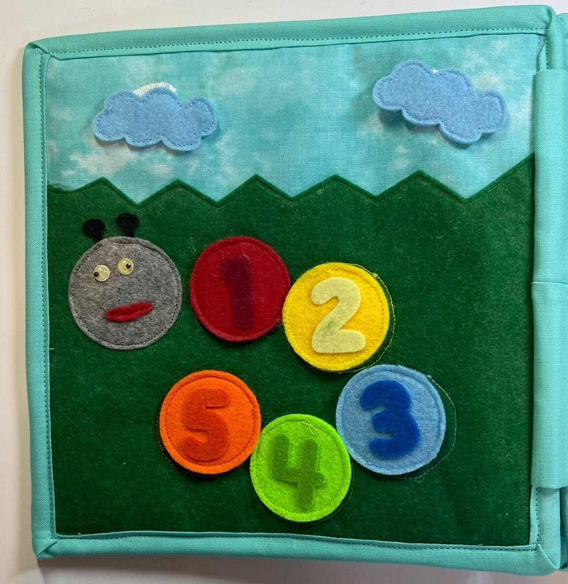 QUIET BOOK, Ideal for Early Sensory Stimulation as Well Developing and ...