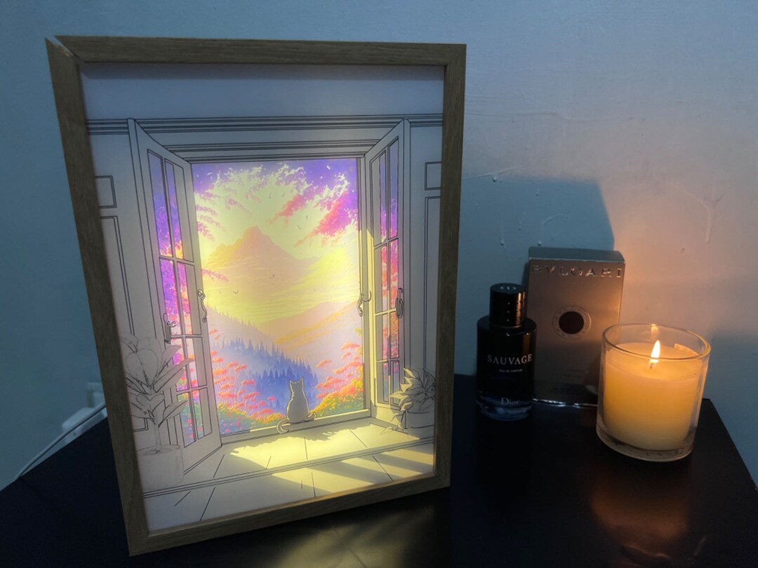 Wall Art Frame Light.light Box. Best Gift - Etsy