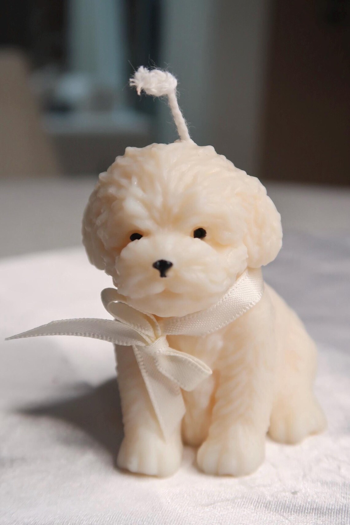 Bichon Frise Dog Candle | Puppy Candle | Gifts for Her | Gift for ...
