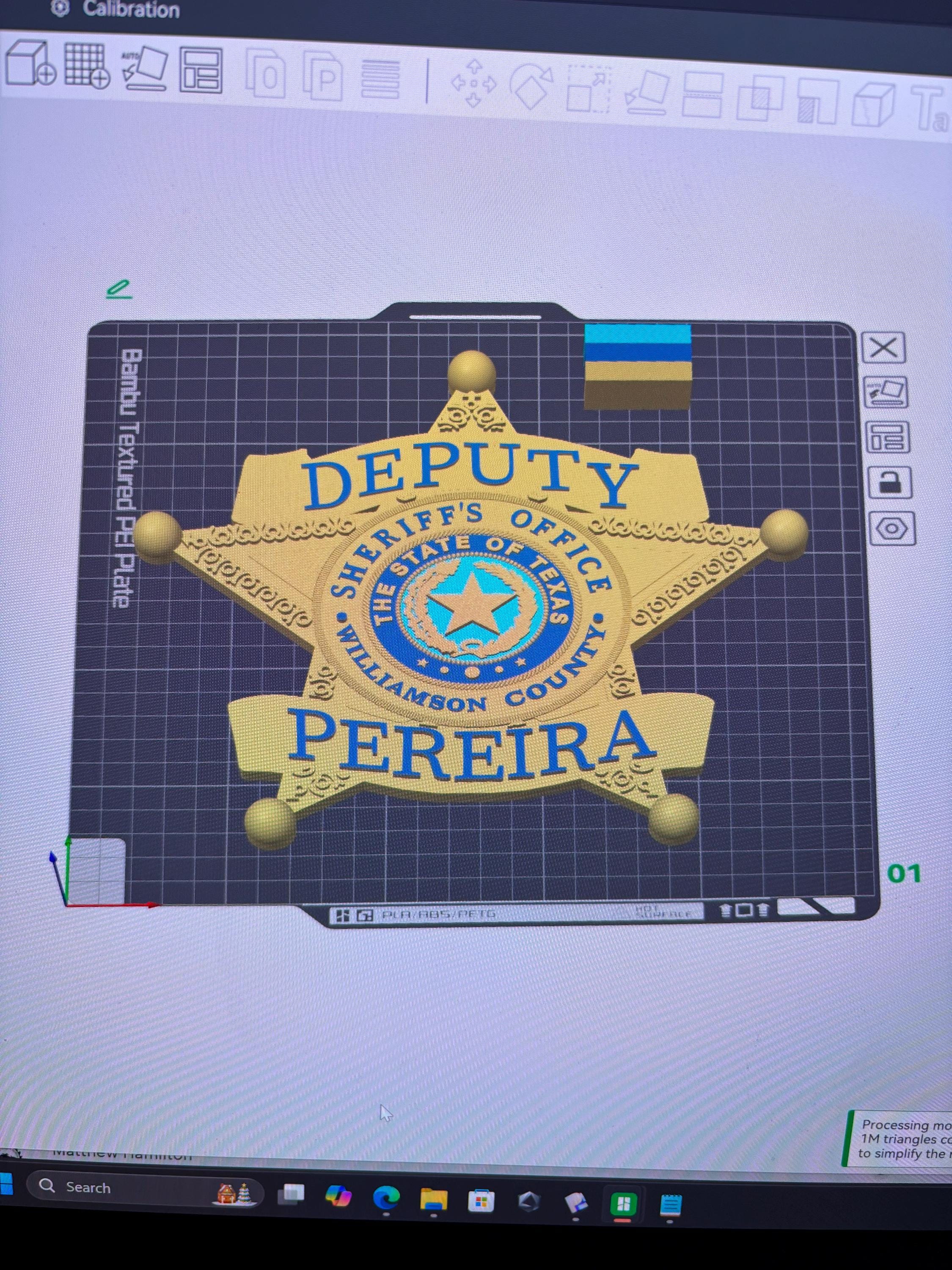 Custom Police Badge L Personalized Police Badge L Custom Police Patch L ...