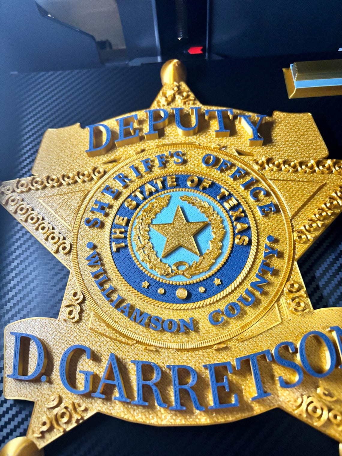 Personalized Williamson County Badge - Etsy