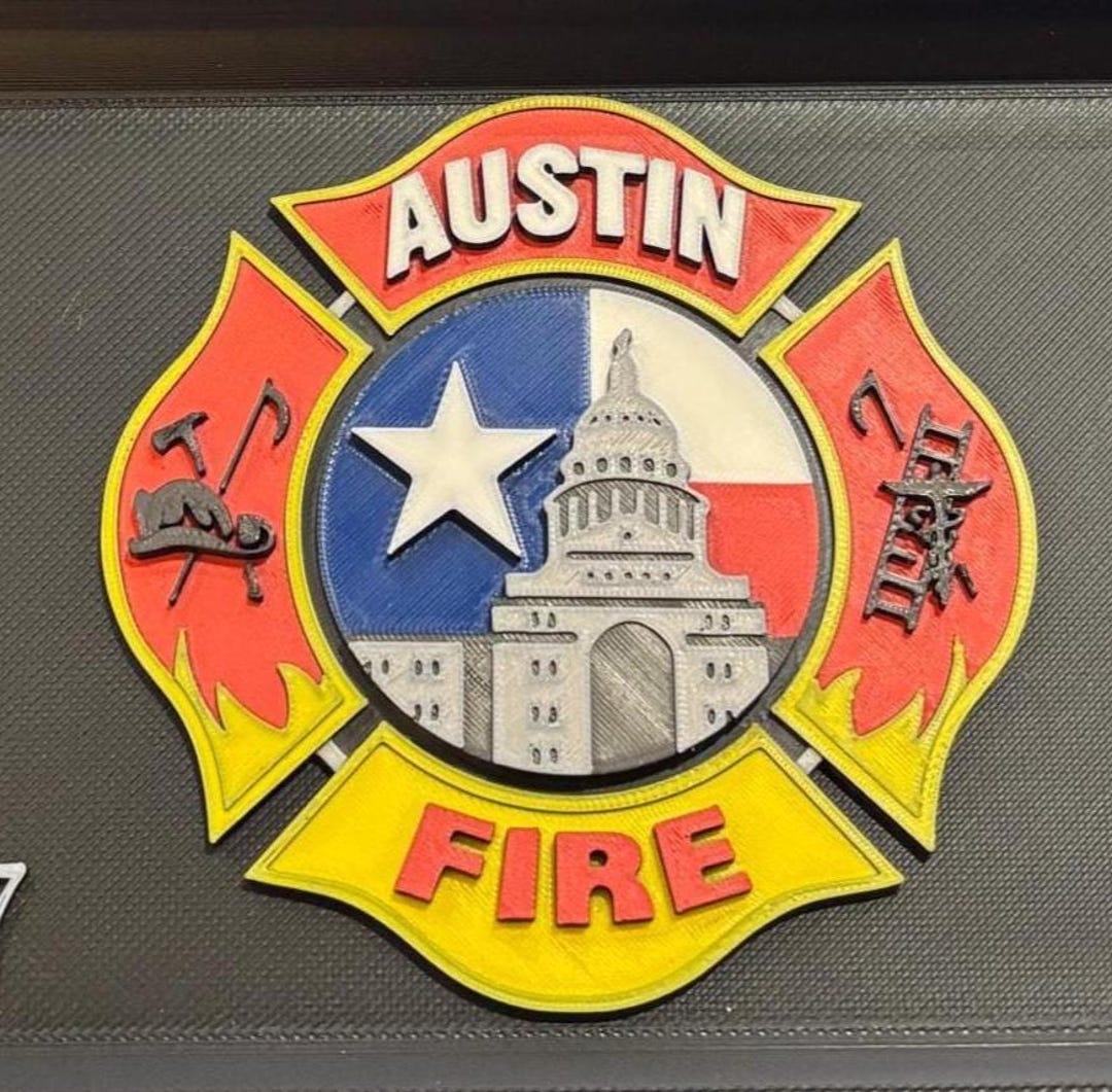 Custom Firefighter/police Badge: Personalized Emblem Patch - Etsy