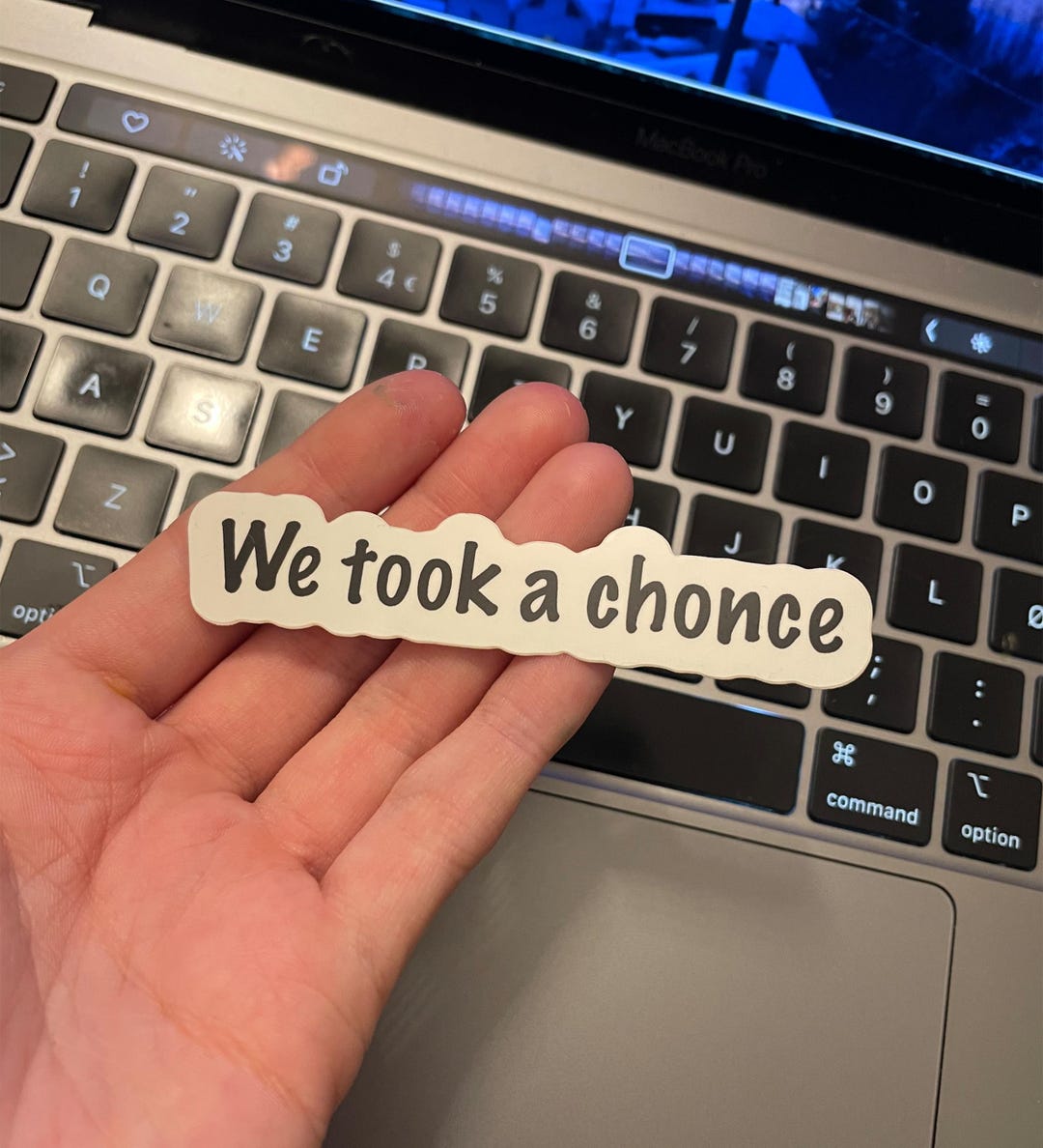 We Took a Chonce Sticker - Etsy