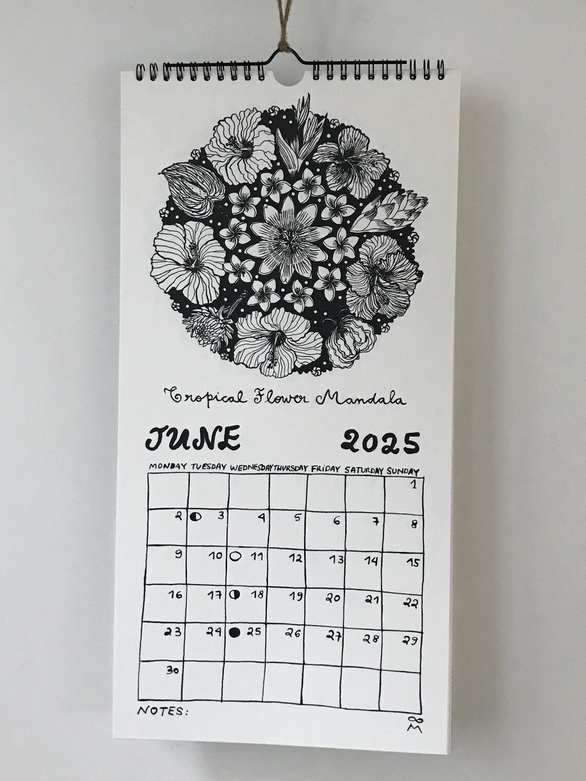 Mandalas Calendar 2025 - Etsy