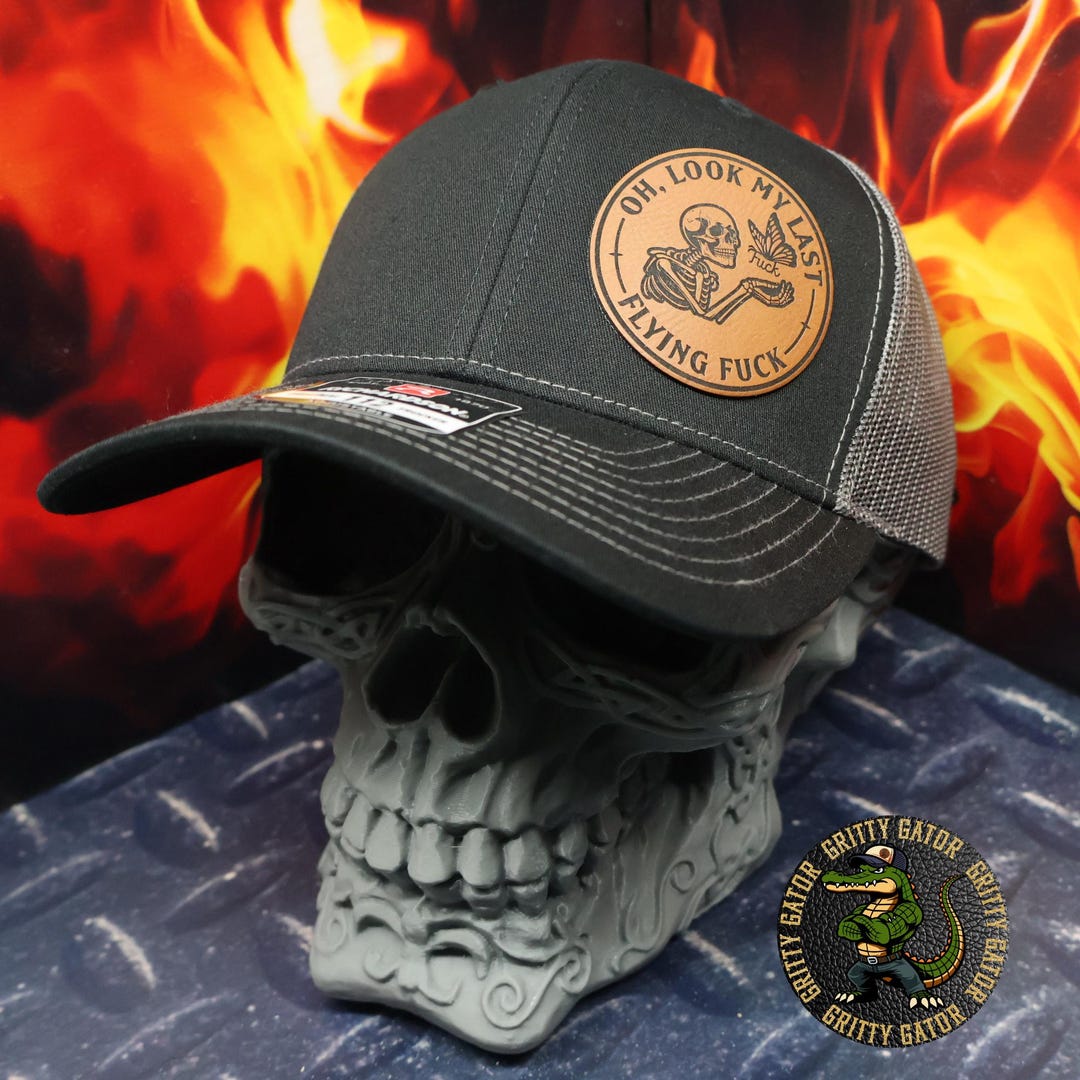 Oh Look, My Last Flying Fuck Patch Hat, Richardson 112 Snapback Trucker ...