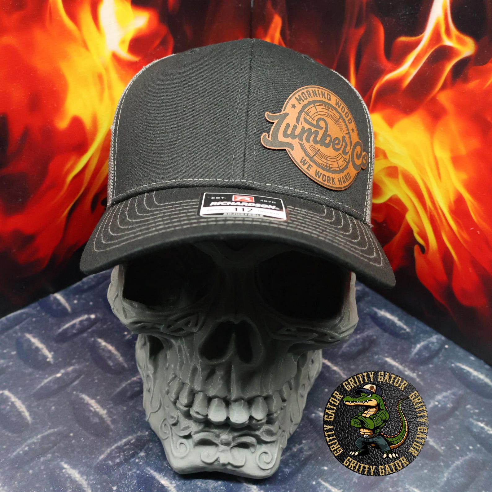 Morning Wood Lumber Co Patch Hat, Richardson 112 Snapback Trucker Hat ...