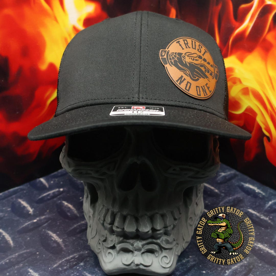 Trust No One Patch Hat, Richardson 112 Snapback Trucker Hat, Trust Nobody Hat, Best Hats, Unisex ...