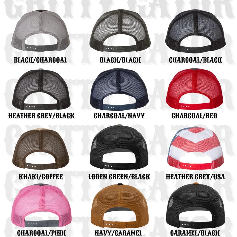 Gulf of America Est. 2025 Patch Hat From Gritty Gator, Richardson 112 ...