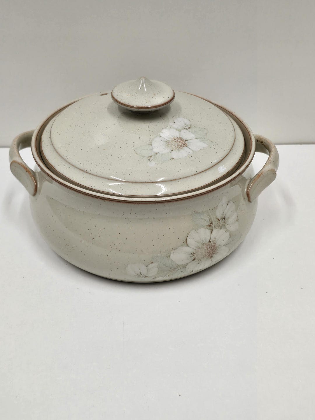 Vintage Denby Daybreak Pattern Lidded Serving Dish 9 Inches - Etsy