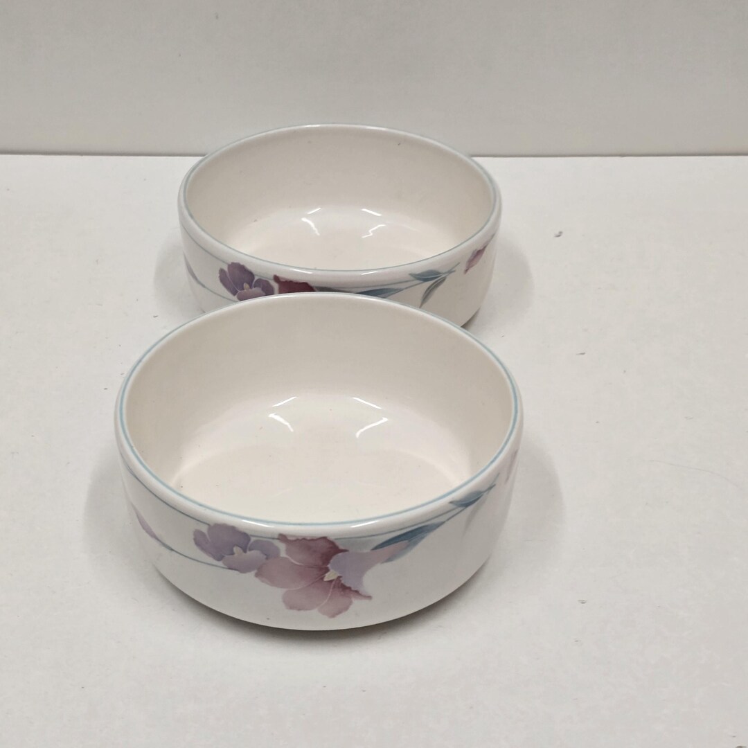 Vintage Noritake Misty Isle Soup Bowls - Mendicino 9149 Pattern, Set of ...