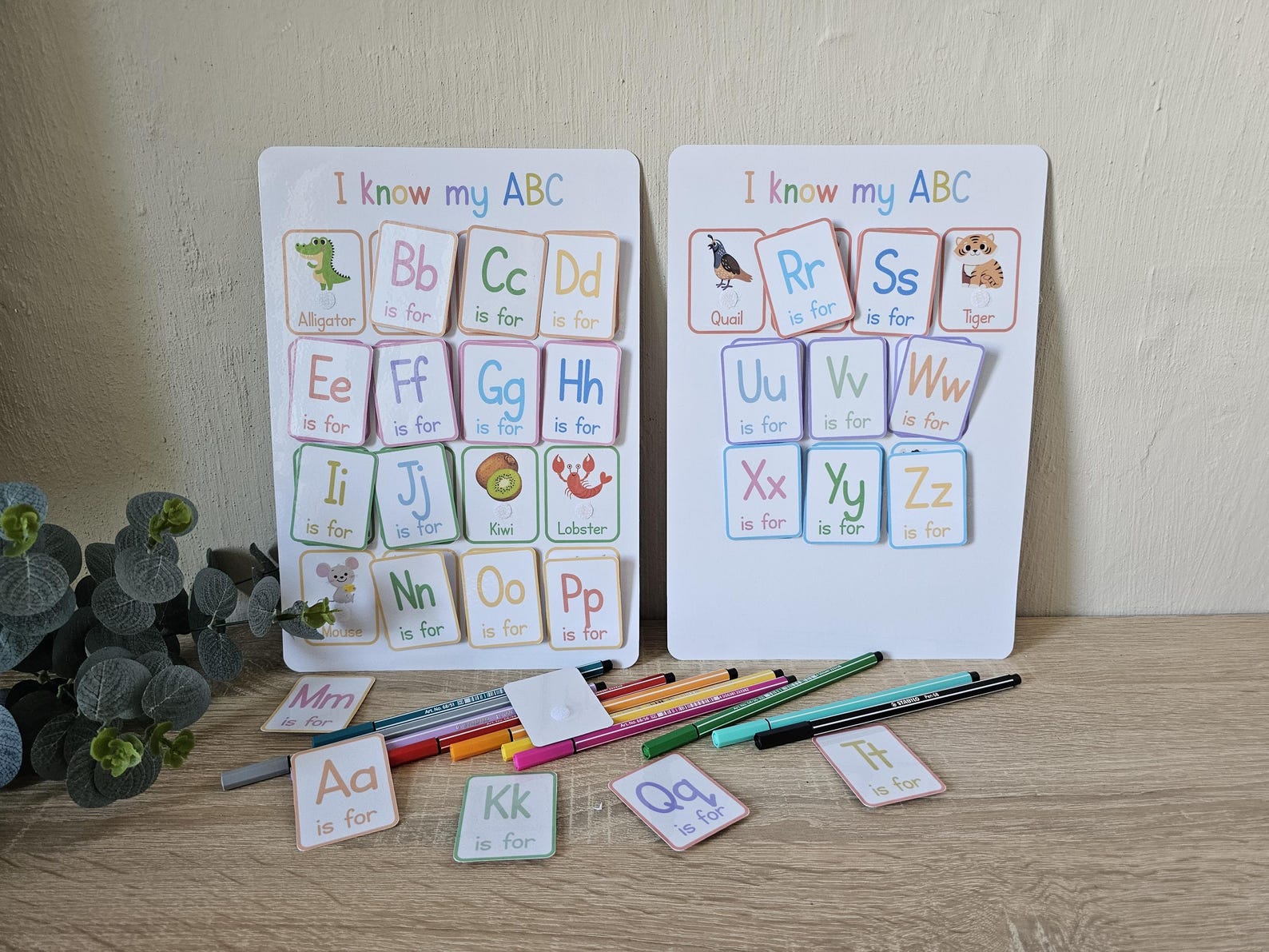 Toddler Learning Binder, Preschool Printable, Toddler, Abc Learning ...