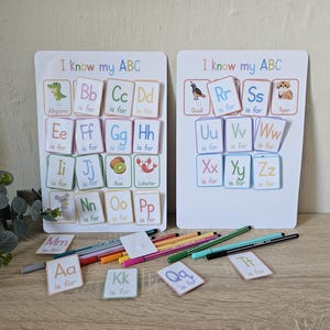 Toddler Learning Binder, Preschool Printable, Toddler, Abc Learning ...