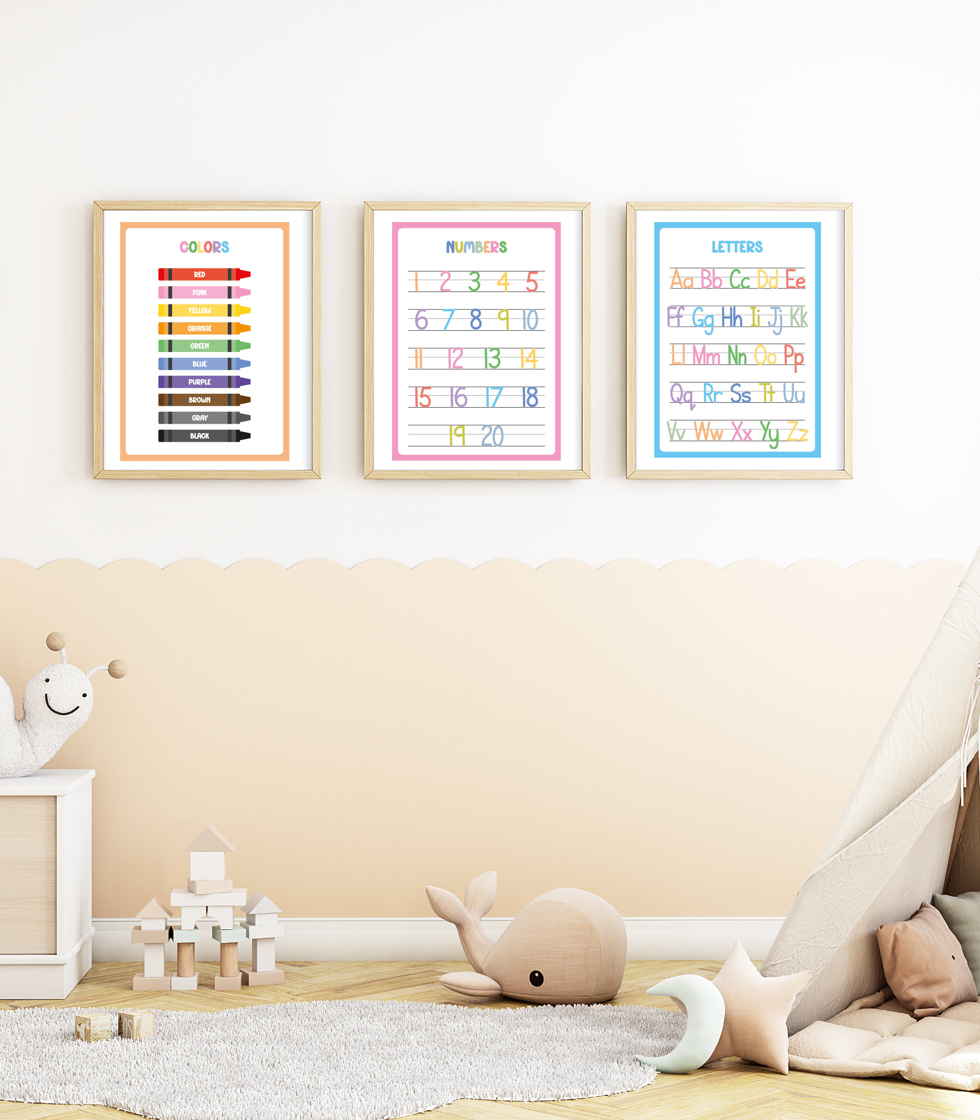 12 Educational Posters, Homeschool Prints, Montessori Classroom Decor ...