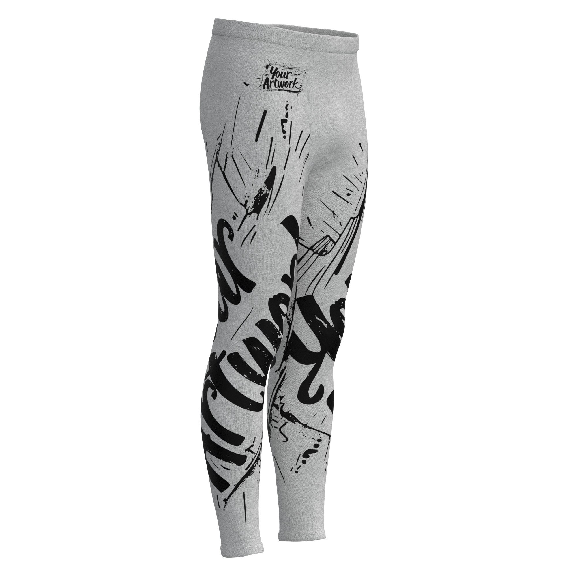 Custom All Over Print Men's Compression Pants - Etsy