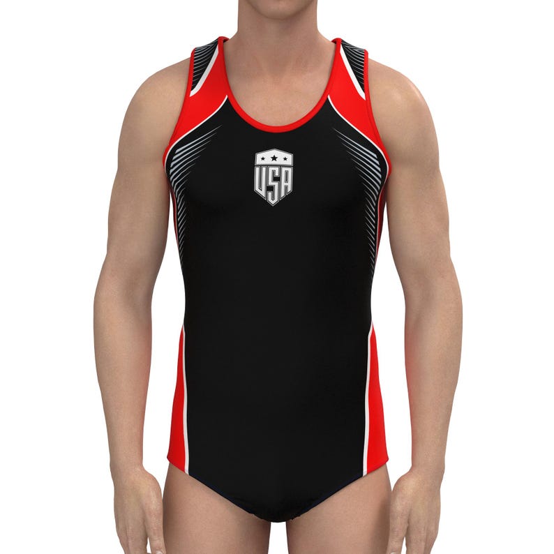 Liberty Force Men's Gymnastic Leotard - Etsy