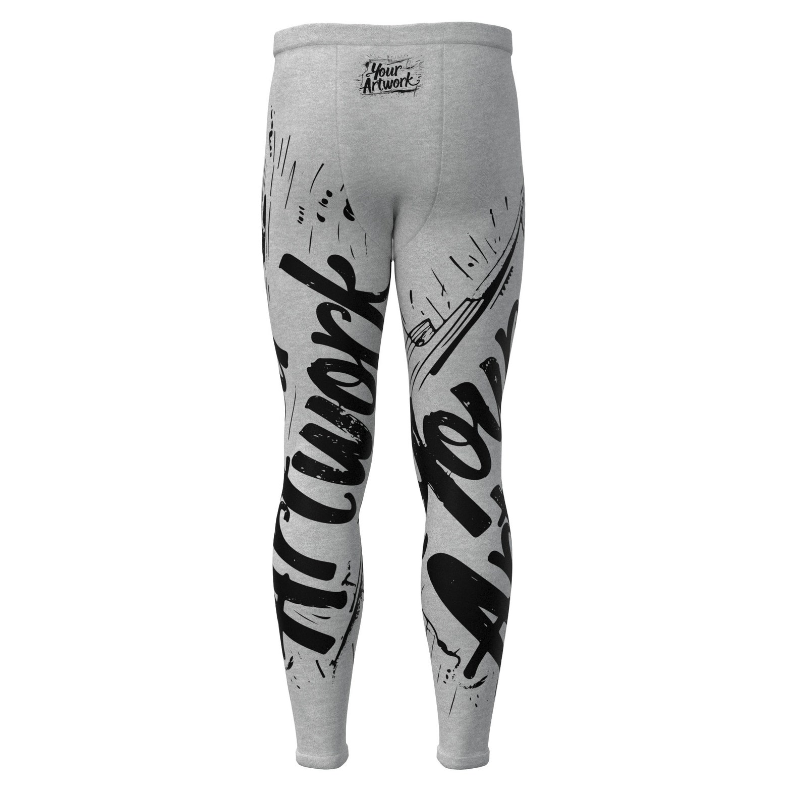 Custom All Over Print Men's Compression Pants - Etsy