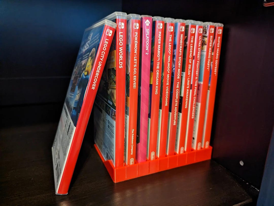 Nintendo Switch Game Display & Storage Organizer - Etsy