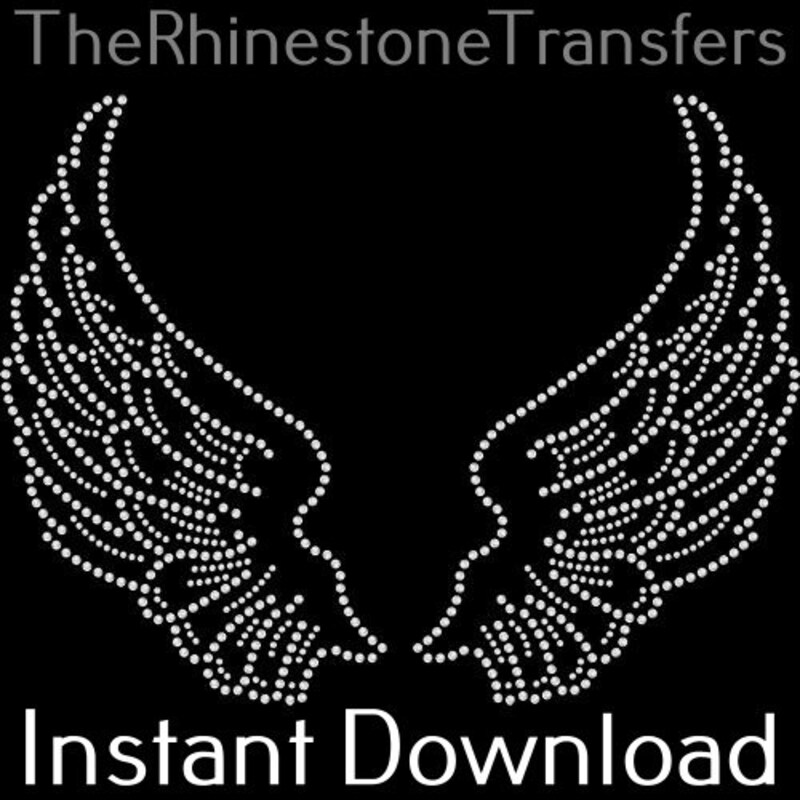 Rhinestone Angel - Etsy