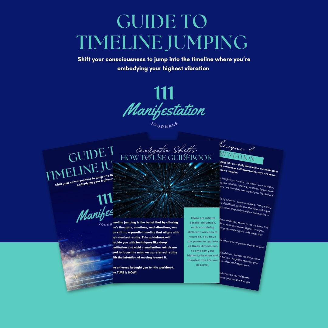Guide to Timeline Jumping Manifestation Guide Instant Download ...