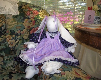 Pinky the Big Stuffed Easter Bunny Rabbit Doll - Etsy