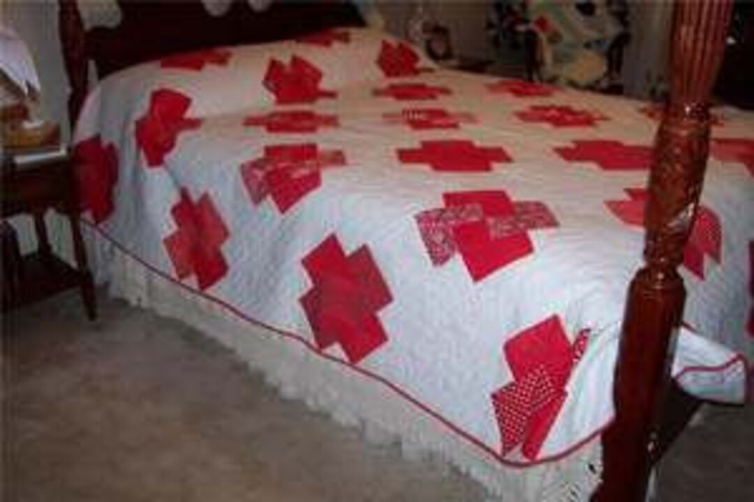 Handquilted Quilt , Card Tricks, Made in America - Etsy