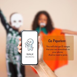 Halloween Movement Cards for Kids, Fall Activity Bundle, Halloween ...