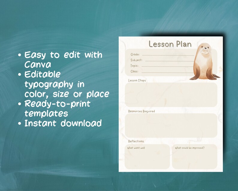Monthly, Weekly & Daily Lesson Plan Template for Educators Individual ...