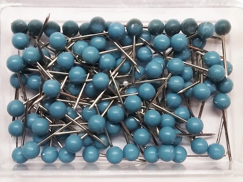 20 Boxes/ 2000 Shiny Push Pin Map Pins Map Tacks Push Pins - Etsy