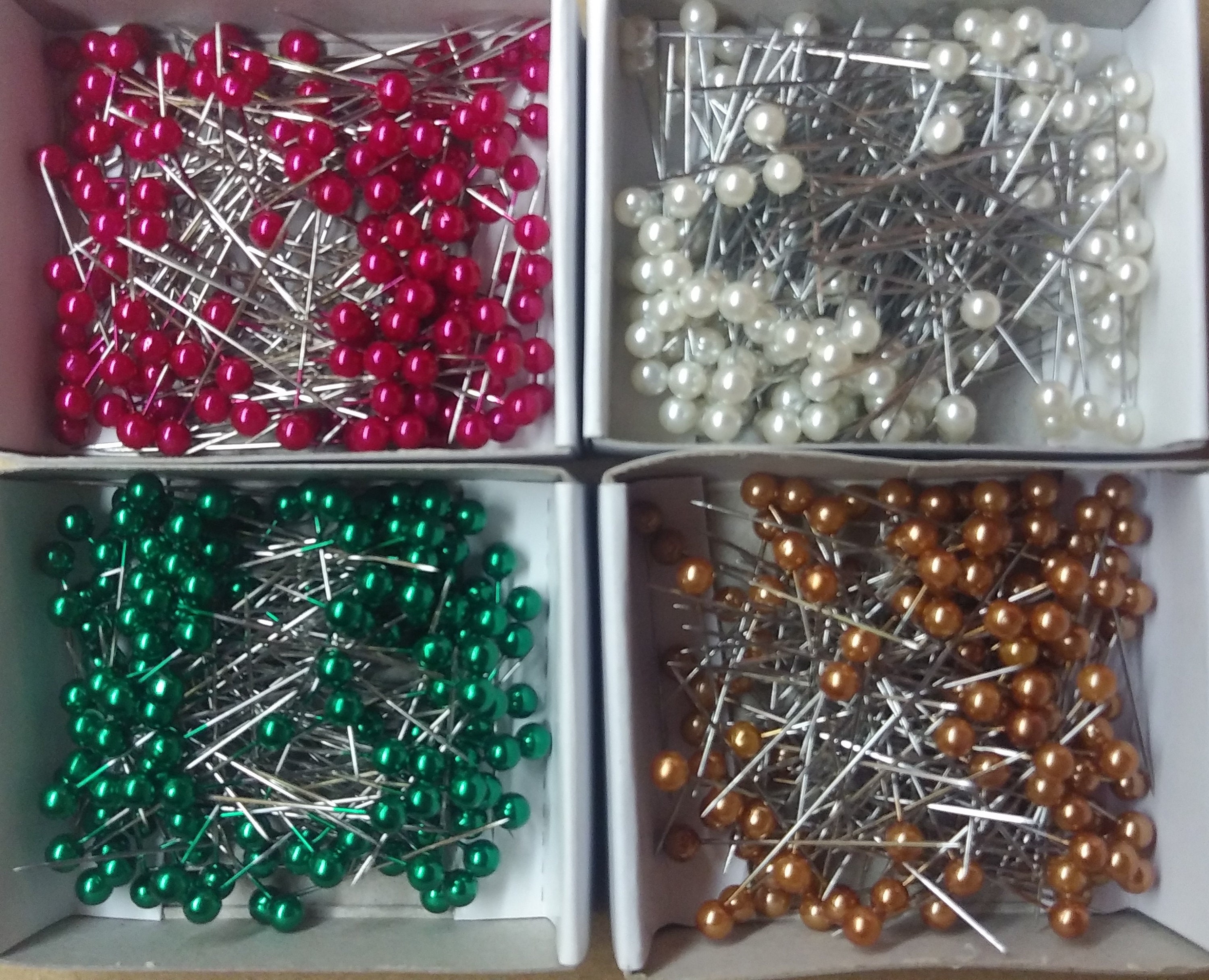Pearl Craft Pins BULK Hobby Pins 10 Cajas / 1440 pines - Etsy España