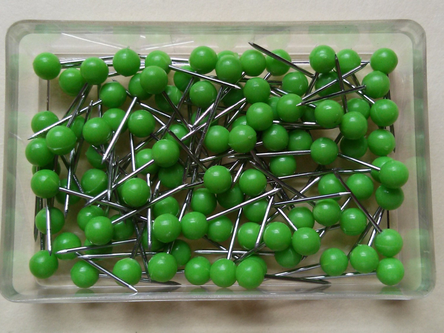 1000 Shiny Map Tacks Travel Map Pins Various Colors 100 | Etsy