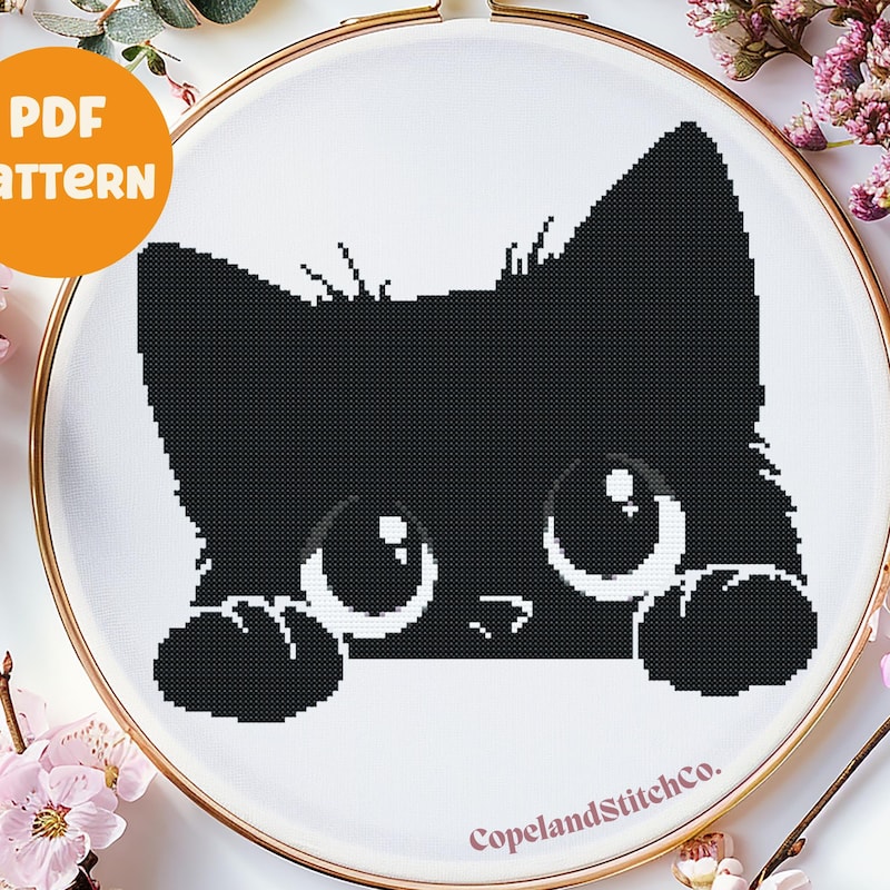 Kitten Stitcher - Etsy