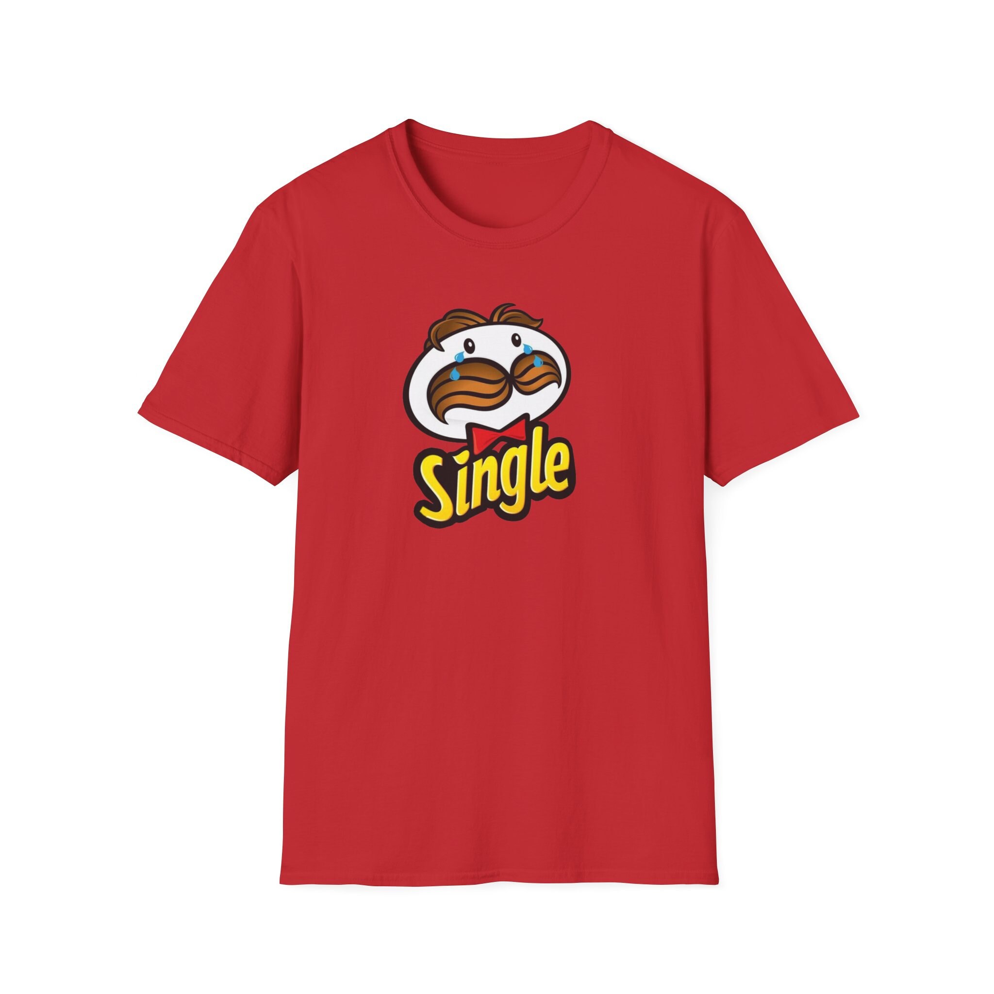 Single Pringles Meme T-shirt Tiktok Meme T-shirt T-shirt Print Meme ...
