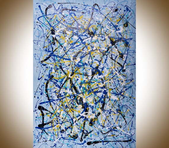 Painting Art & Collectibles Original Acrylic Abstract Painting Inspired ...