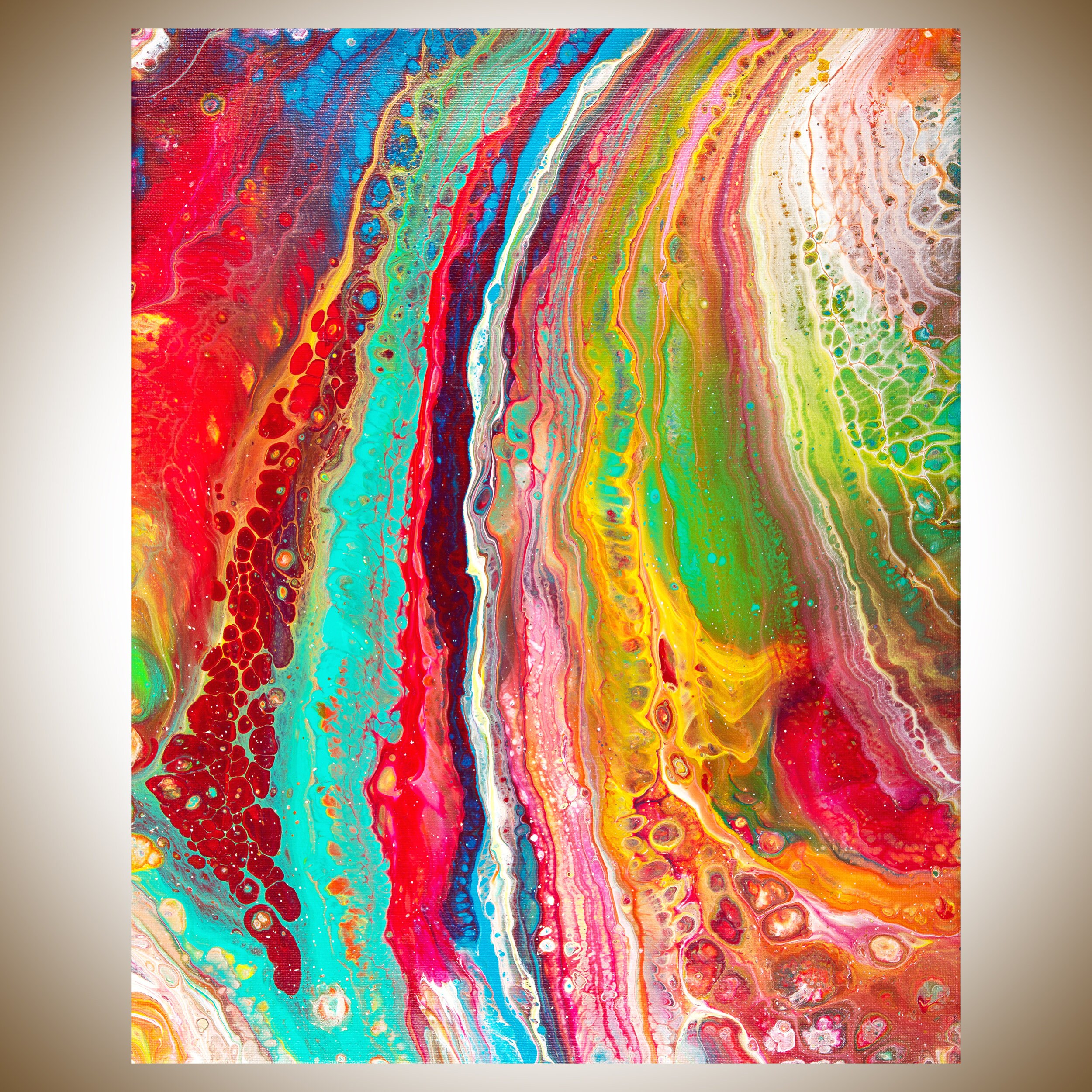 Christmas Abstract Paintings
