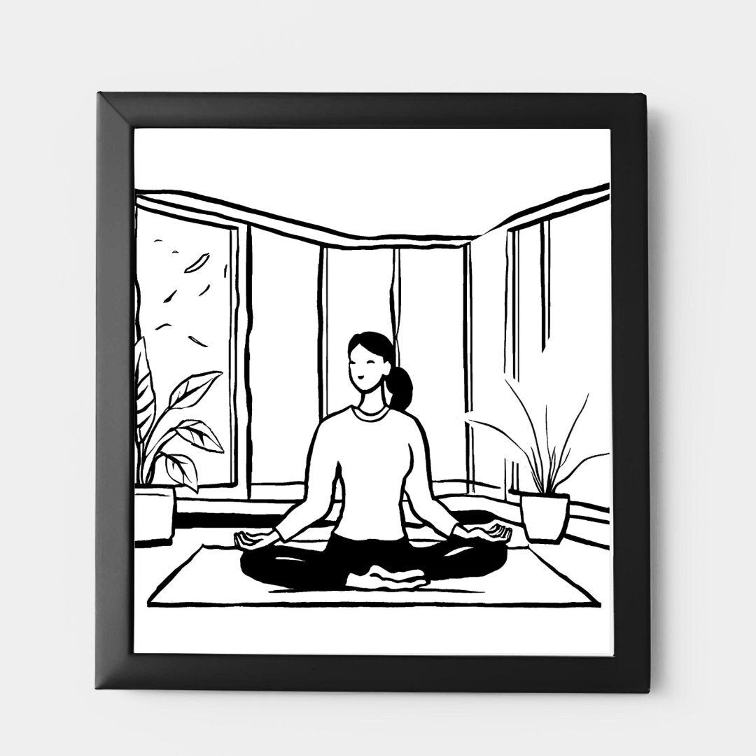 Treat Yourself Doodle 3 Doodle Art Prints, Mental Health, Peace With ...