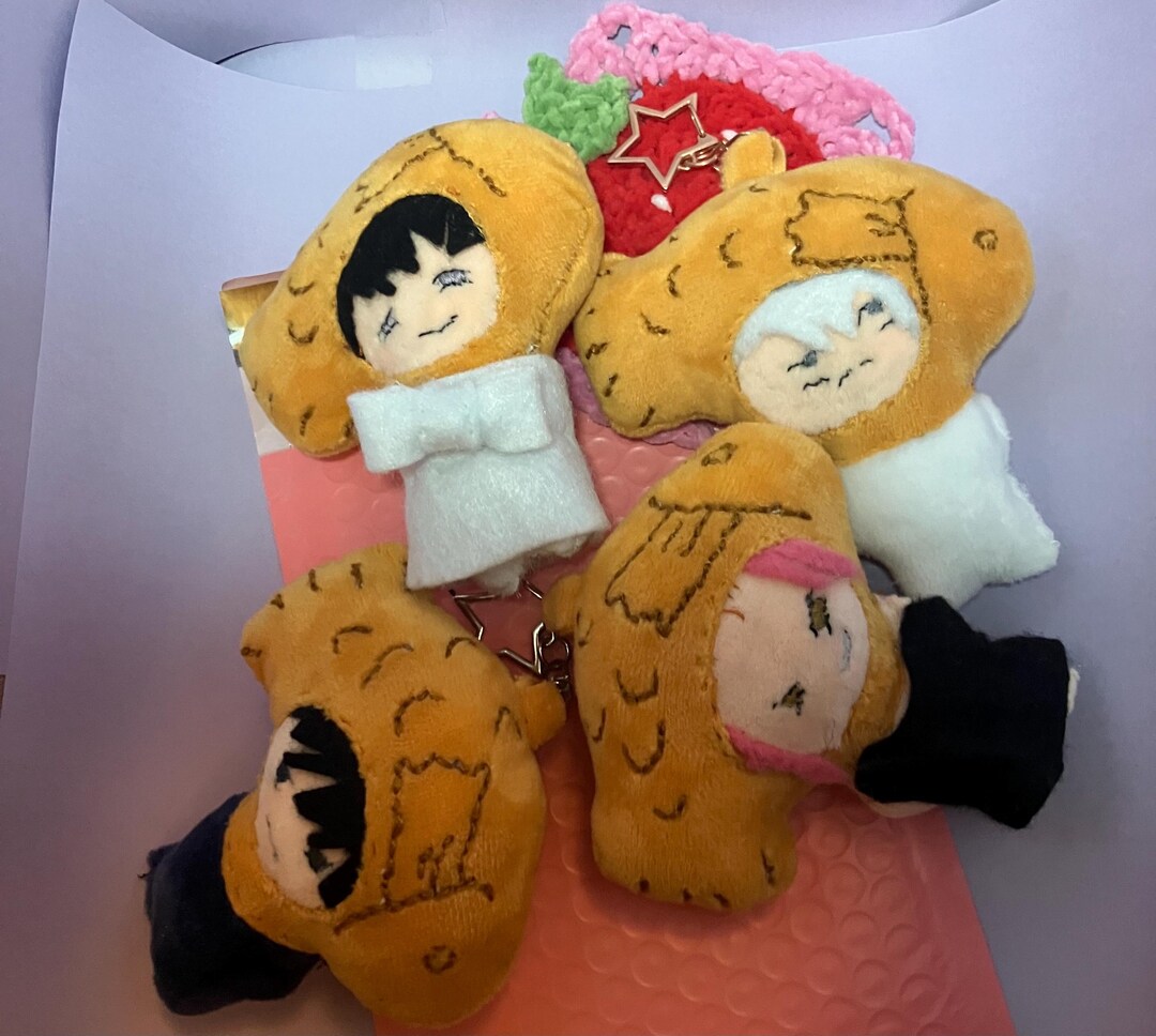 Alien Stage Taiyaki Plush Keychains - Etsy