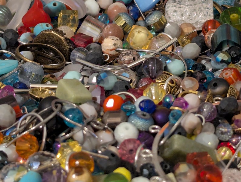 Bead Soup Mix – Assorted Beads & Findings in Bulk - Etsy