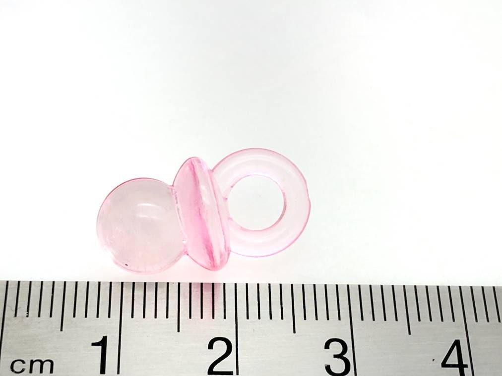 50pcs. Acrylic Mini Pacifier Baby Shower Party Favors in Bulk | Etsy