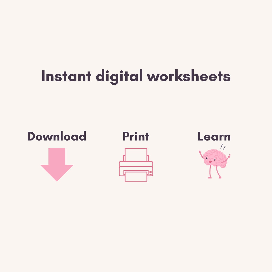 Alphabet and Numbers Worksheets Handwriting Practice Educational ...