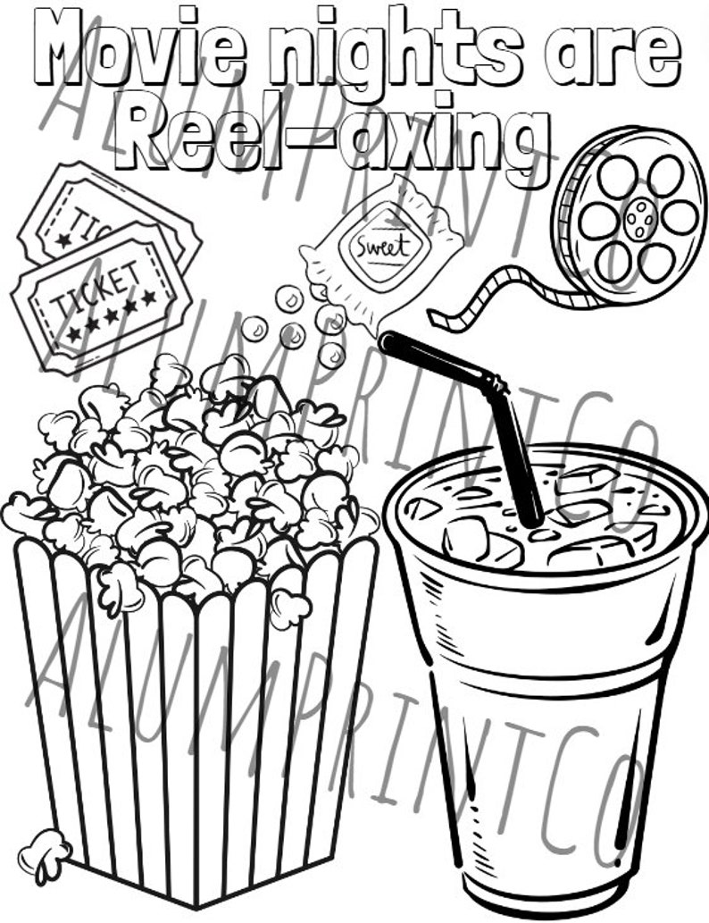 Food Coloring Page With Puns. Foodie Fun: 15 Pun-tastic Food Coloring ...
