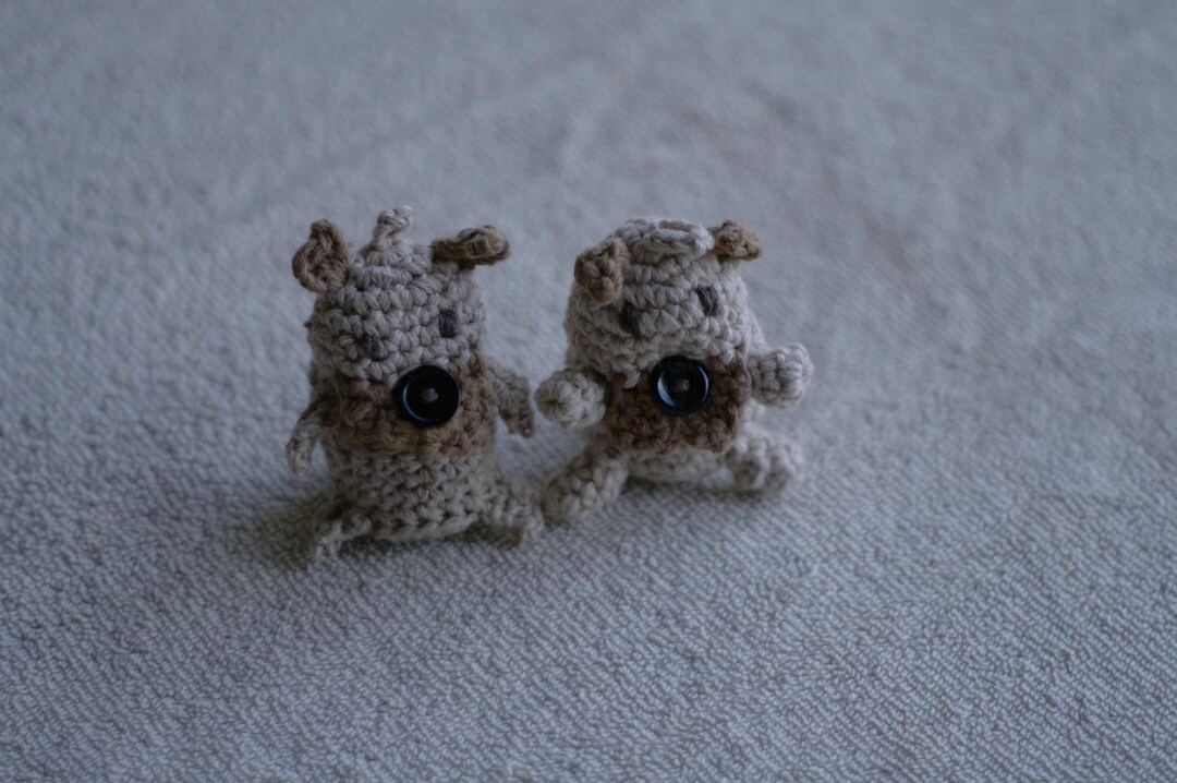 Handcrafted Organic Yarn Bulldog Poop Bag - Etsy