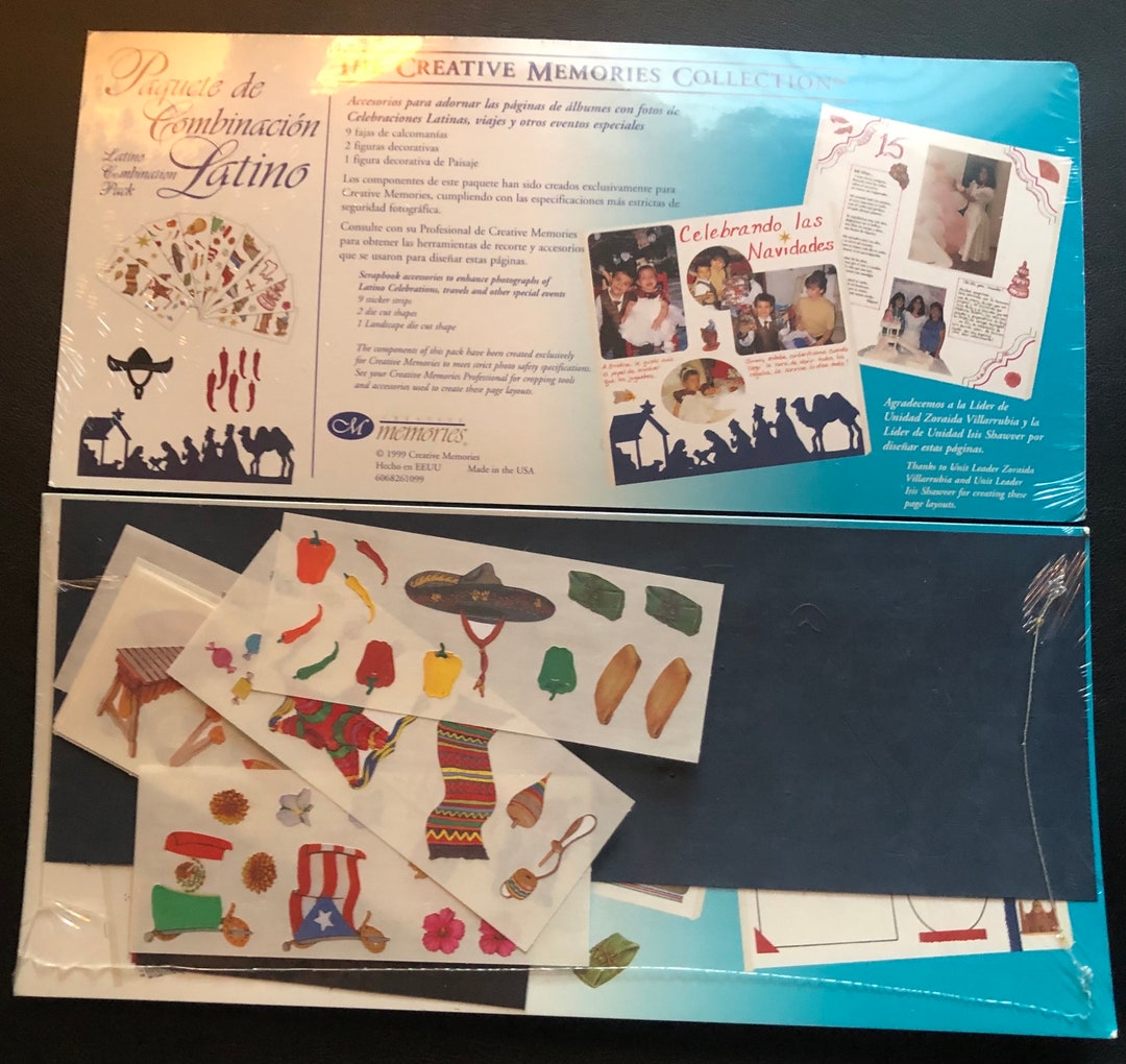 Sticker and Die Cut Combination Packs Unopened Creative Memories All ...
