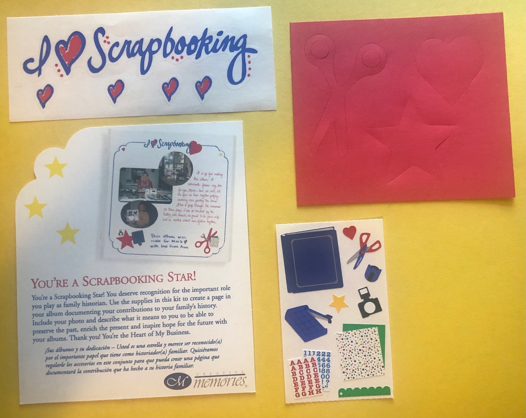 Sticker & Die Cut Samples 10 Options to Choose From. Creative Memories ...