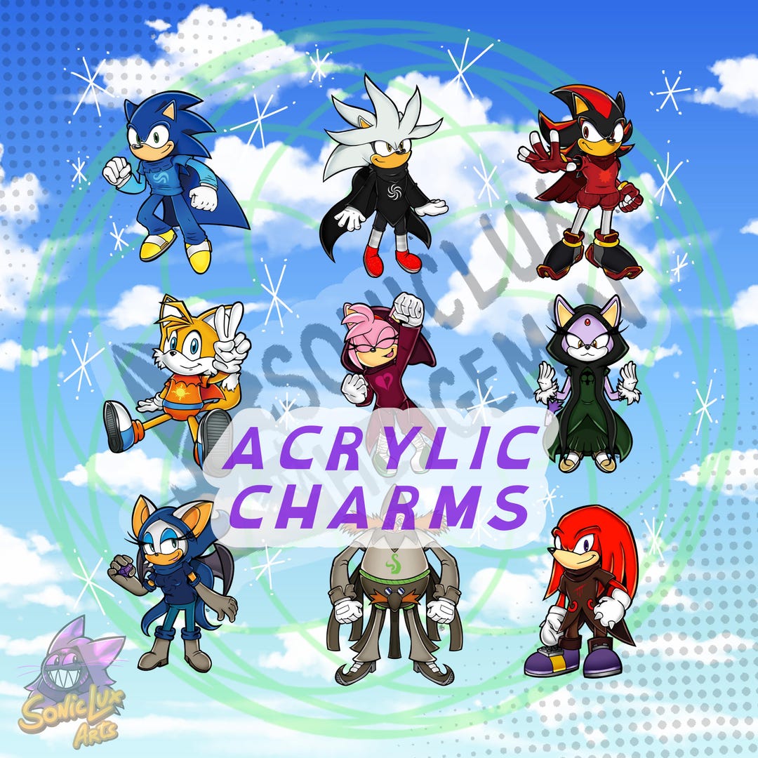 PRINT ON DEMAND | Sonic Classpects Project | Sonic + Homestuck Acrylic ...