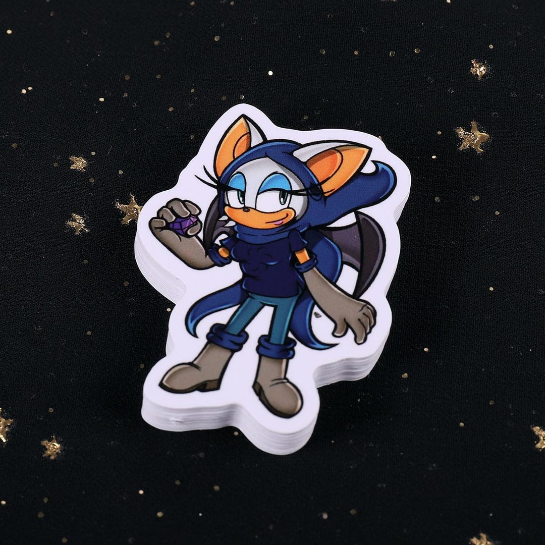 Rouge - Thief of Void - Sonic the Hedgehog + Homestuck Die-cut Vinyl ...