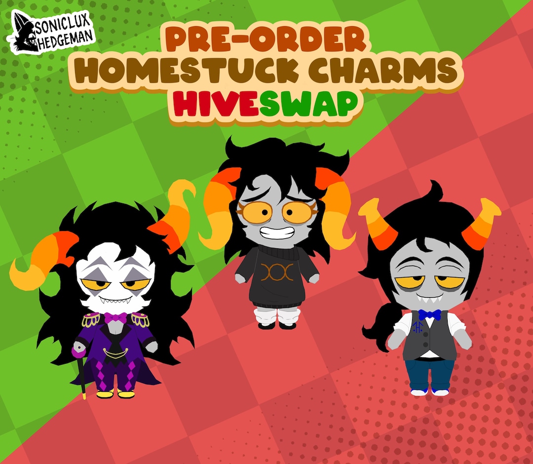PRE-ORDER | Low Poly Lil Trolls | Hiveswap (set 1) - Marvus/chixie ...