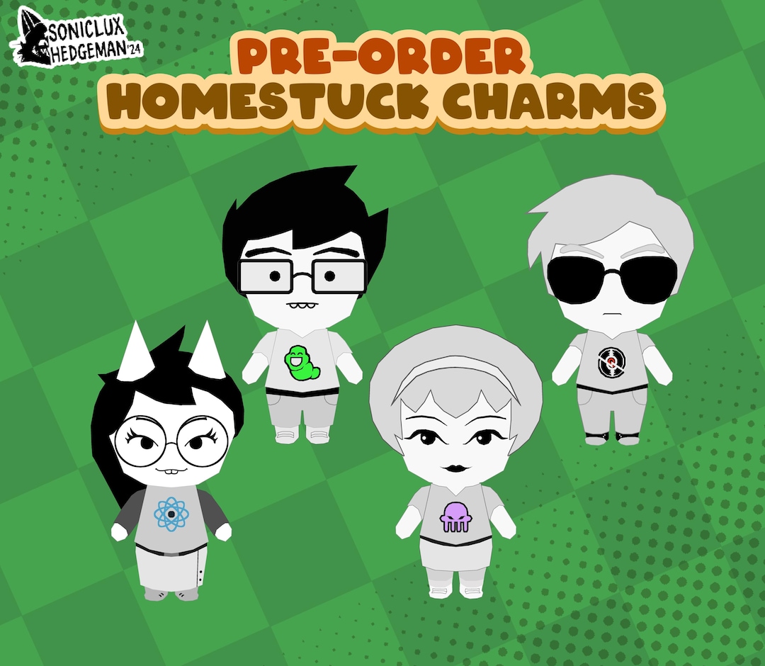 Homestuck Acrylic Keychains: Low Poly Lil' Sburb Kids (50mm) - Etsy