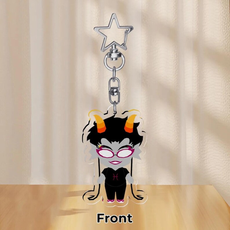 Homestuck Dancestors Acrylic Keychains: Aranea, Meenah, Damara (50mm ...
