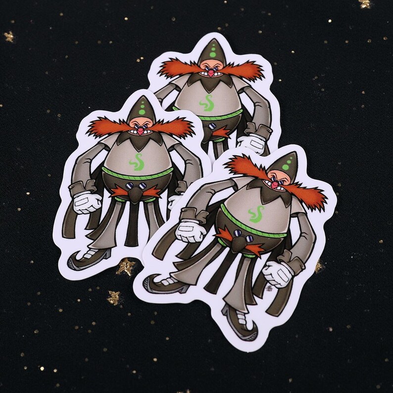 Eggman - Bard of Life - Sonic the Hedgehog + Homestuck Die-cut Vinyl ...