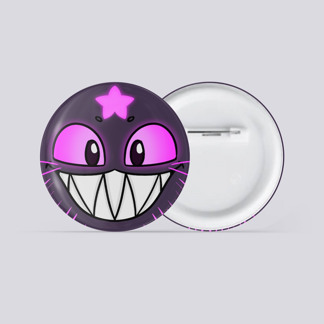 Soniclux Impim Face Badge (32mm, 58mm) - Etsy